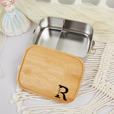 Personalized Lunch Box Custom Simple Name Logo - Drawmade.com