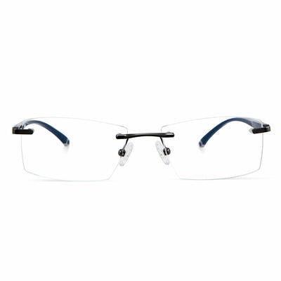Lucien Gray Rectangle Glasses - Aoolia.com