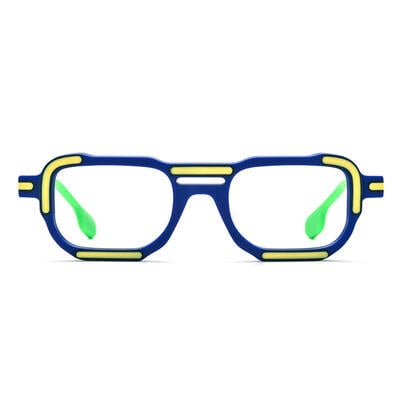 Baker Aviator Blue Glasses - Aoolia.com