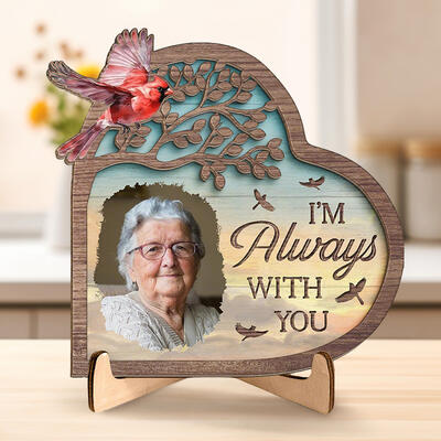 Personalized Photo Frame I'm Always With You Cardinal Design Memorial ...