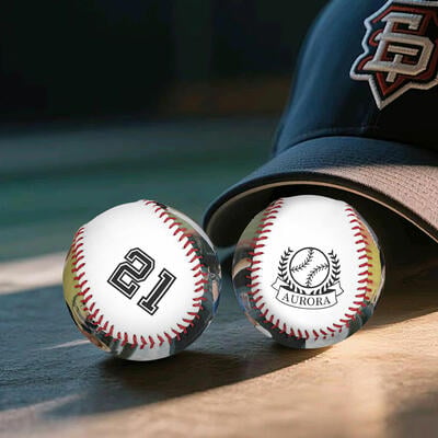 Personalized Baseball with Name and Number A Unique Birthday Gift for ...