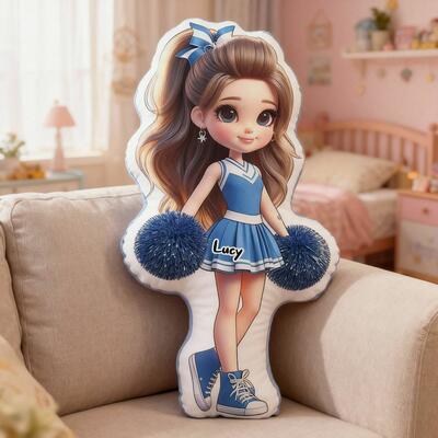 Personalized Anime Character Pillow Cute Cheerleaders Cushions for ...