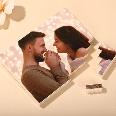 Personalized Building Block Puzzle Custom Photo Brick Rectangle ...