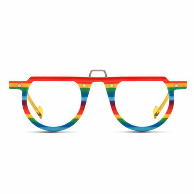 Maria Multicolor Aviator Glasses - Aoolia.com