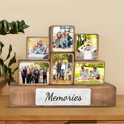 Personalized Photo Cube Building Blocks Customized Family Photos Warm ...
