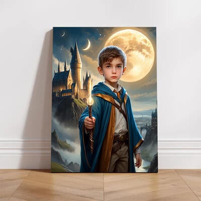 Personalized Wizard Portraits with Custom Face Swap Wonderful Present ...
