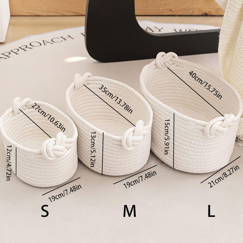 Personalized Name Storage Basket Simple Gift for Family - Drawmade.com