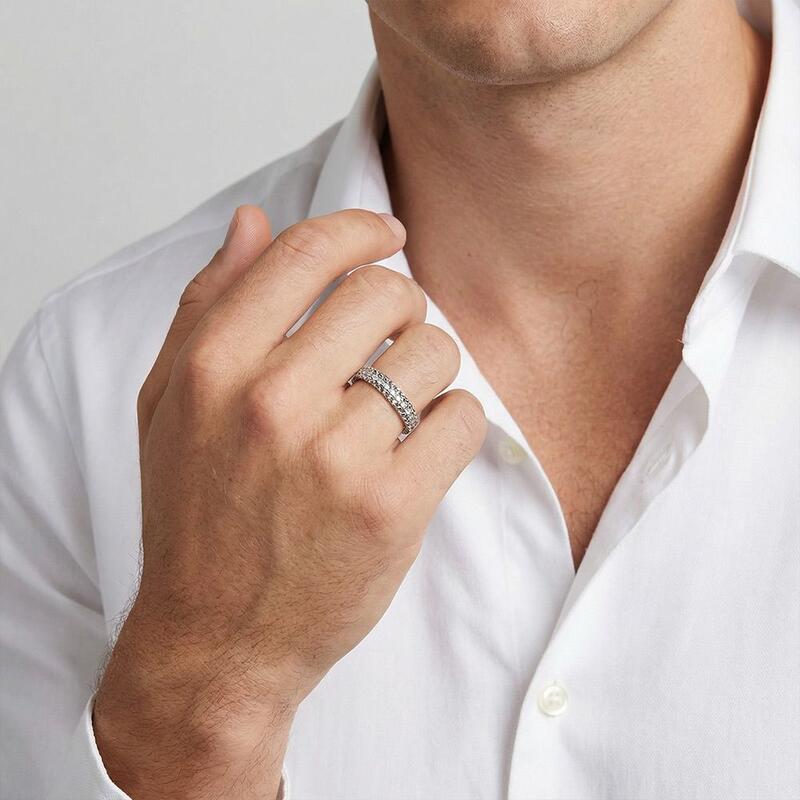 "Our Infinite Almost" Couple‘s Ring Set | She Said Yes