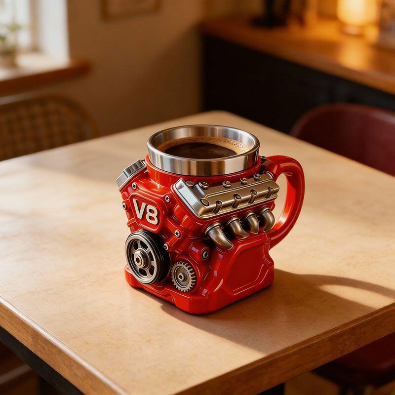 Engine Coffee Mug Cool Gift for Dear Boyfriend - Aomoi.jp