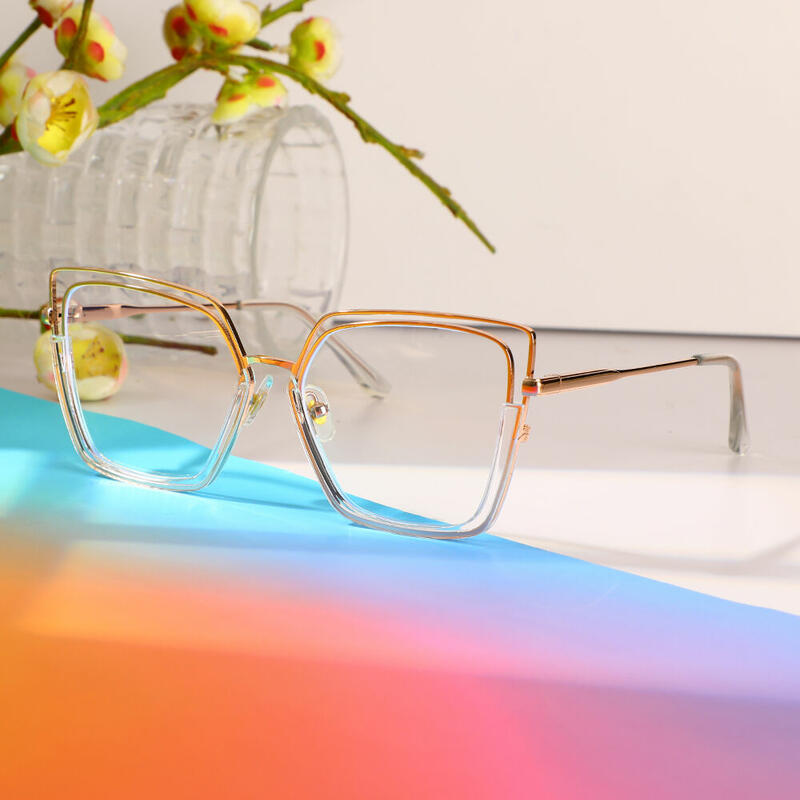 Carter Cat Eye Clear Glasses - Aoolia.com