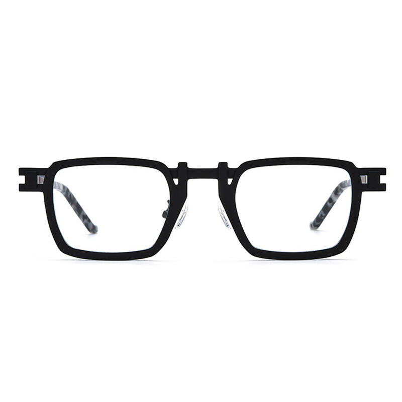 Jeremy Square Black Glasses - Aoolia.com