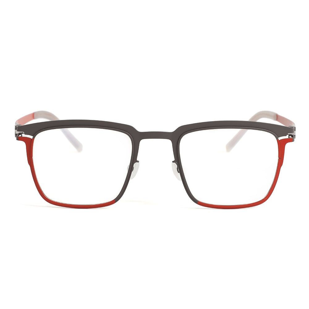 Haggai Red Square Glasses - Aoolia.com
