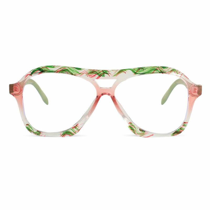 Marcus Aviator Pink Glasses - Aoolia.com