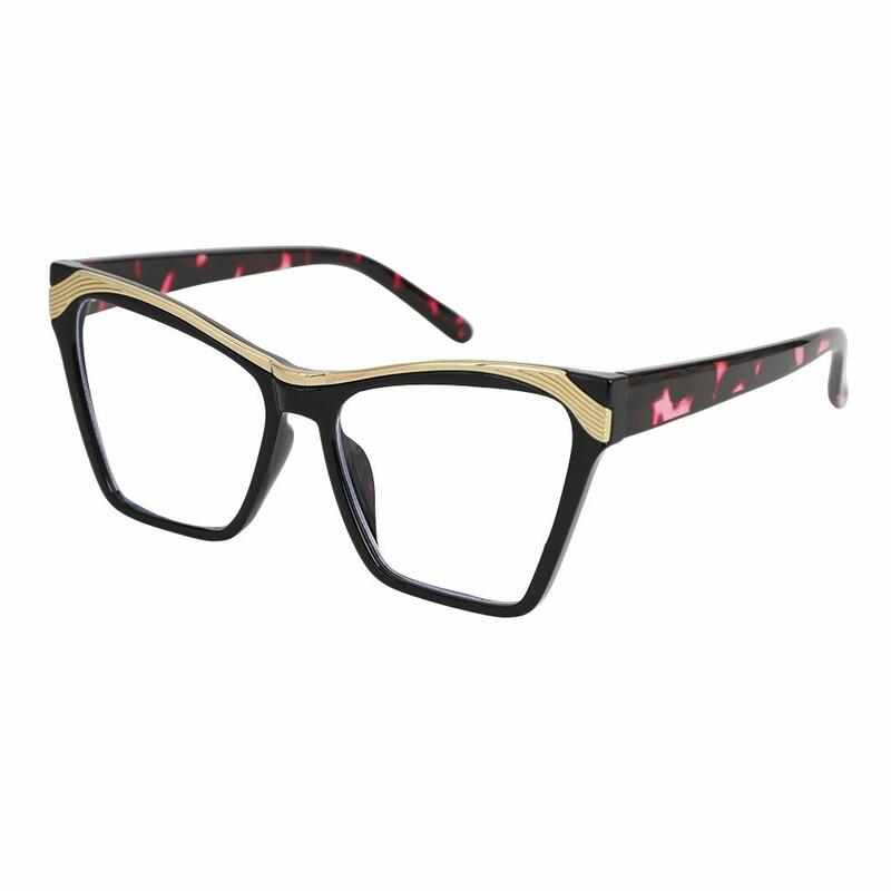 Rhys Cat Eye Black Glasses - Aoolia.com